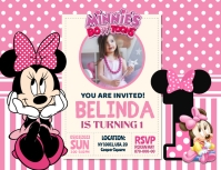 Minnie Mouse Template | PosterMyWall