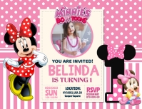 Minnie Mouse Template | PosterMyWall