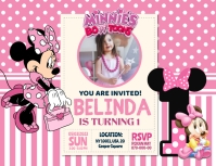 Minnie Mouse Template | PosterMyWall