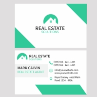 Blue Company Business Calling Card Template | PosterMyWall