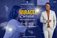 miracle service poster Template | PosterMyWall