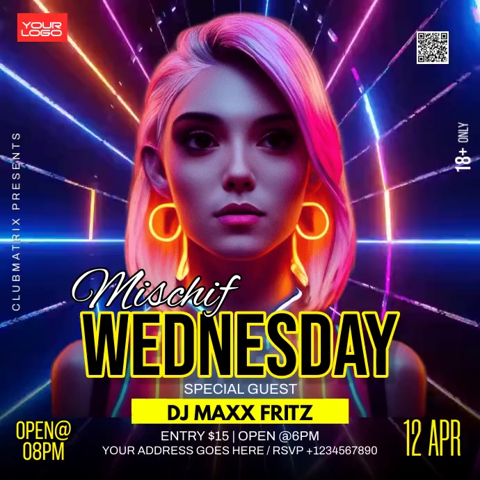 Mischif wednesday Template | PosterMyWall