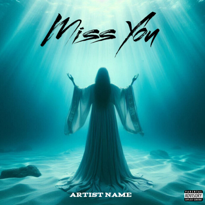 Copy of Miss You Mixtape Album Cover Album Cover | PosterMyWall