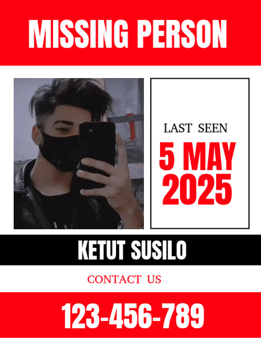 Missing person Template | PosterMyWall