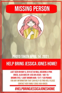 Missing Person Poster Template | PosterMyWall