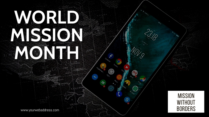 mission's month Template | PosterMyWall