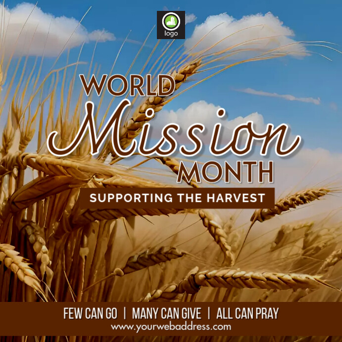 mission month Template | PosterMyWall