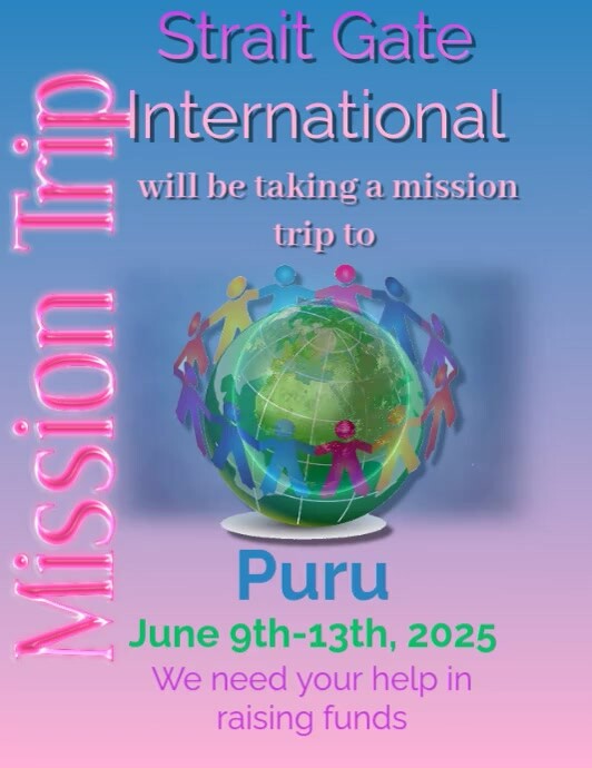 Plantilla de Missions Flyer (us Letter) | PosterMyWall