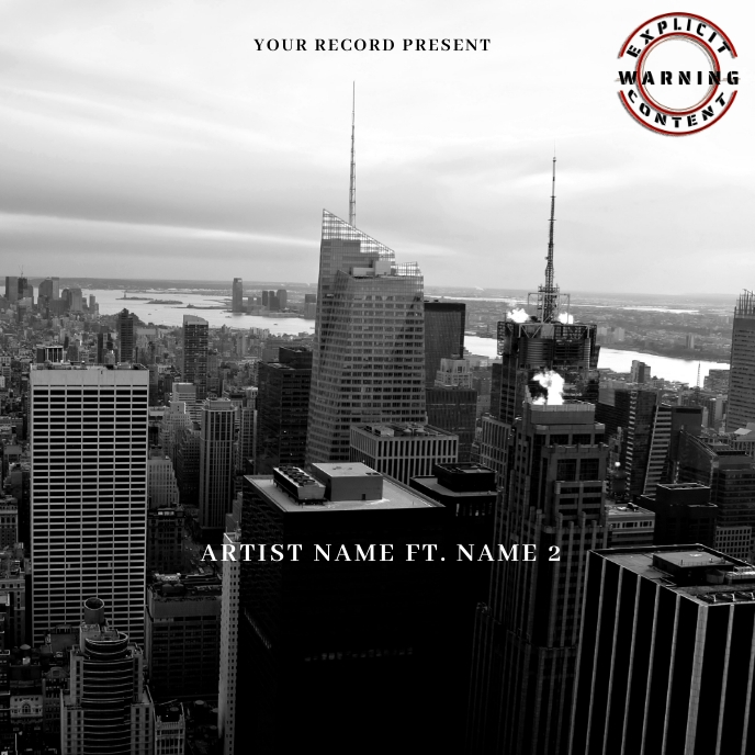 mix of music Mixtape/Album Cover Art Template | PosterMyWall