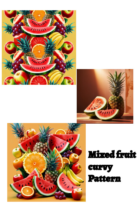 Mixed fruit poster Template | PosterMyWall