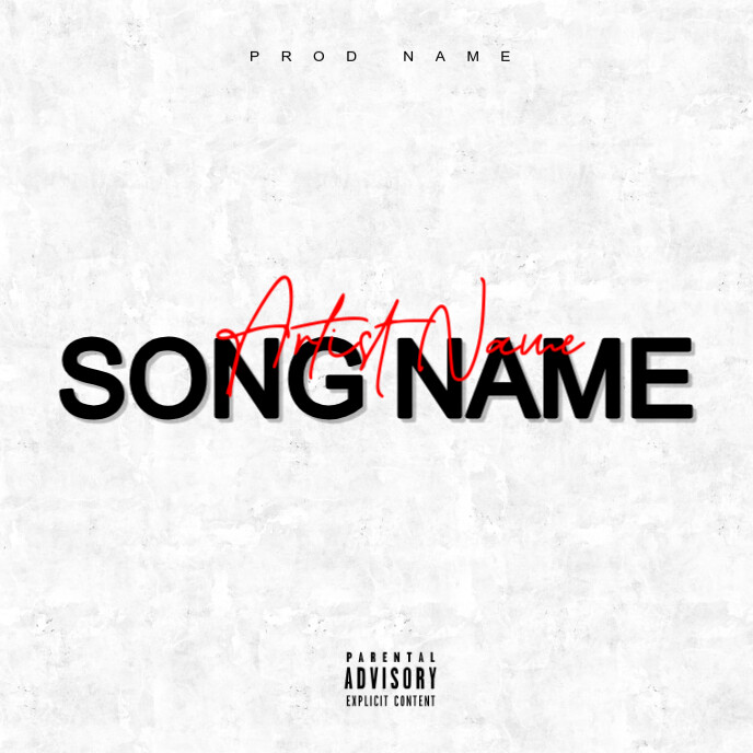 Mixtape Cover Album Cover Template | PosterMyWall Mixtape Cover Album Cover Template | PosterMyWall