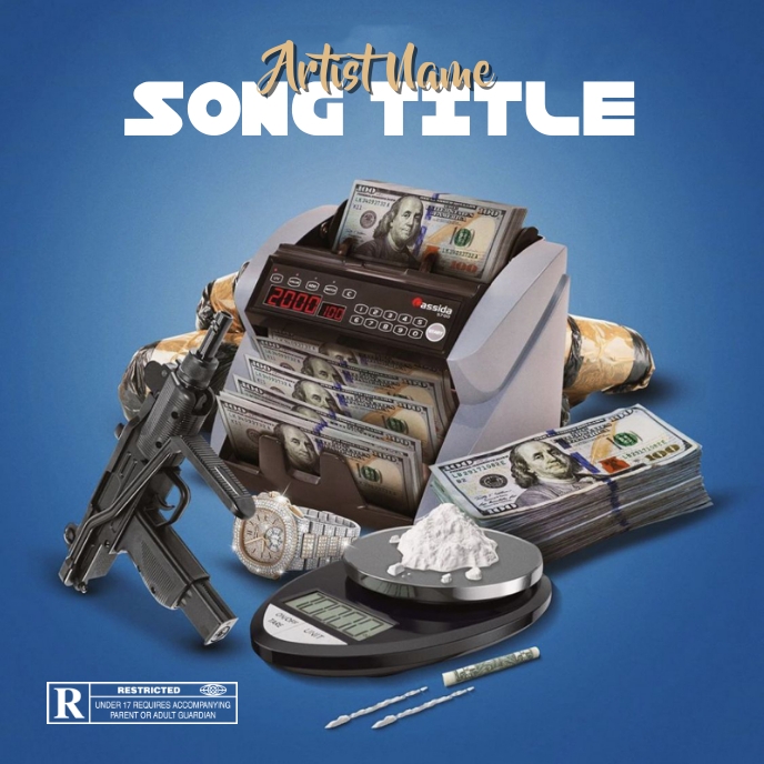 mixtape cover art album cd artwork Template | PosterMyWall