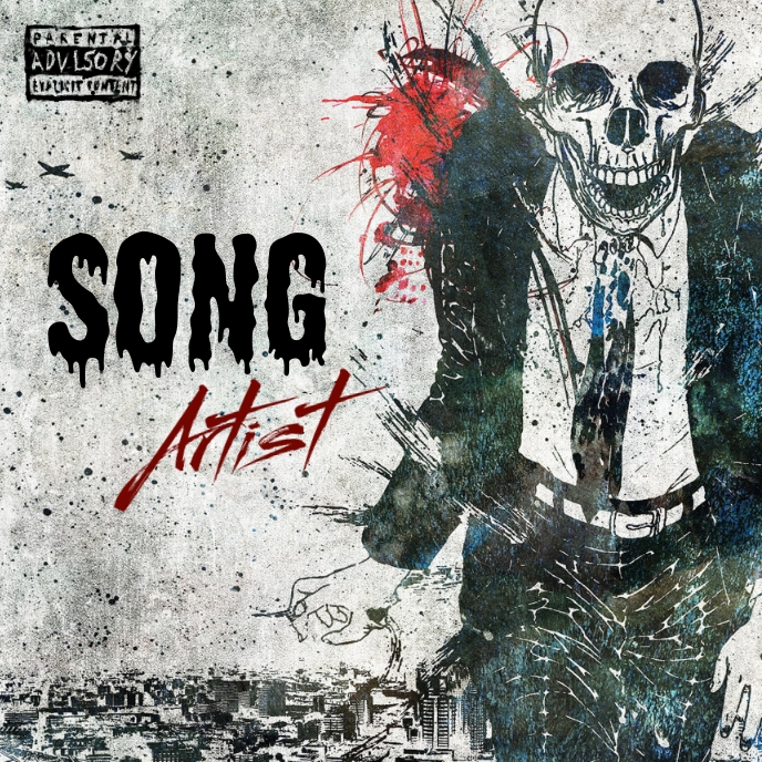 mixtape cover art album cd artwork Template | PosterMyWall
