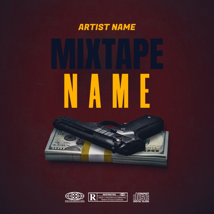 Copy of mixtape cover art album cd artwork | PosterMyWall