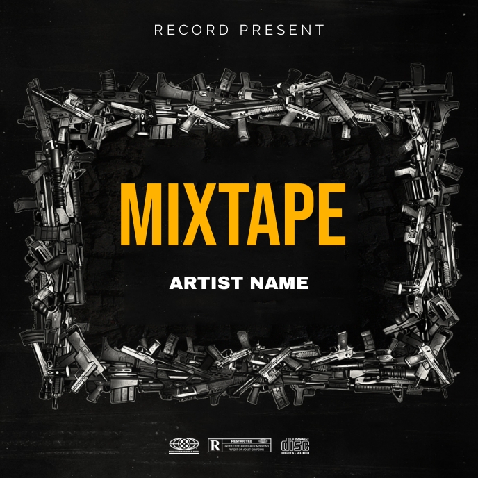 Copy of mixtape cover art album cd artwork | PosterMyWall