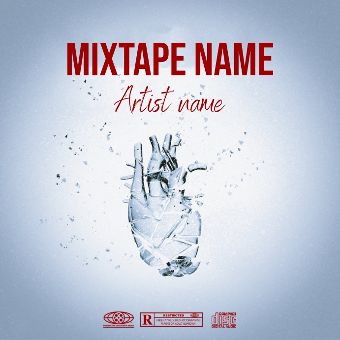 Copy of mixtape cover art album cd artwork | PosterMyWall