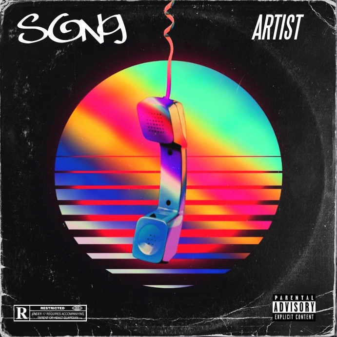 mixtape cover art album cd artwork Template | PosterMyWall