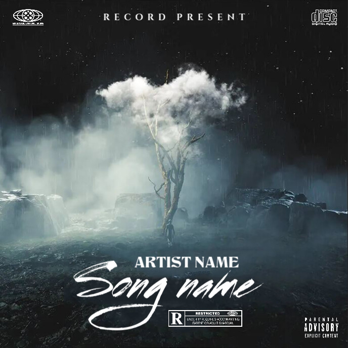 Modèle Mixtape Pochette Album Cd Artwork | PosterMyWall