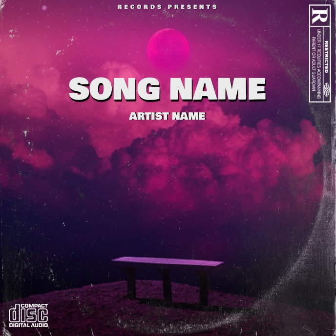 mixtape cover art design template | PosterMyWall
