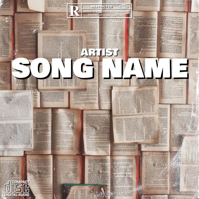 mixtape cover art design template | PosterMyWall