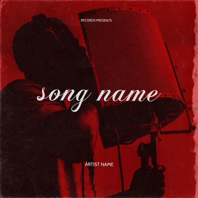 Mixtape cover art design template | PosterMyWall