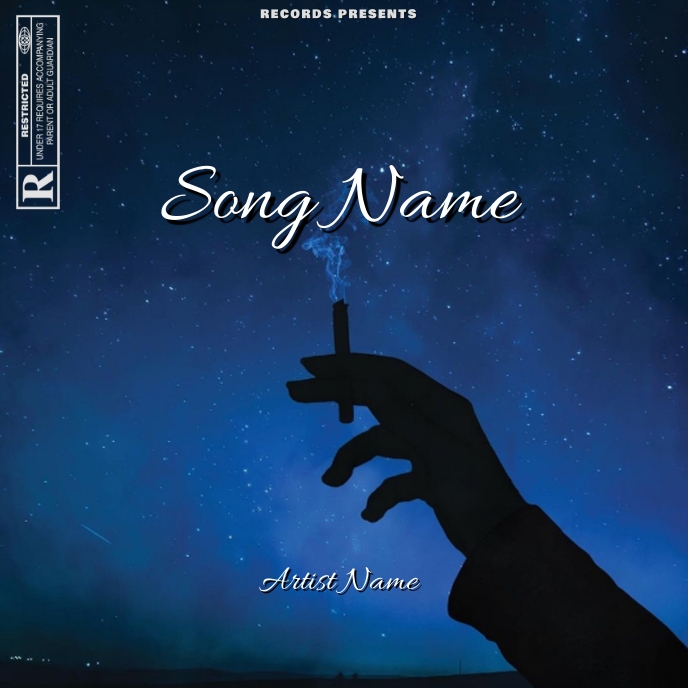 mixtape cover art design template | PosterMyWall