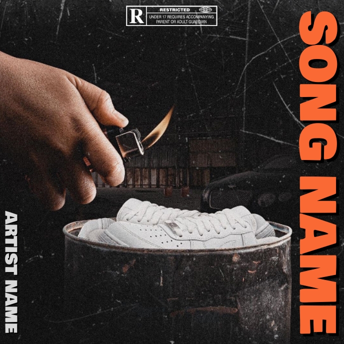 mixtape cover art design template | PosterMyWall