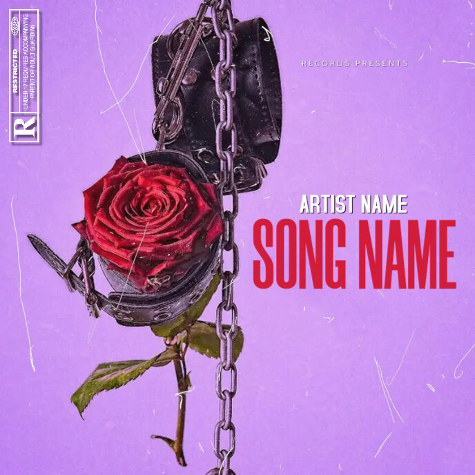 mixtape cover art design template | PosterMyWall