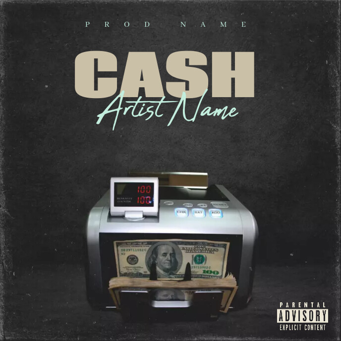 Copy of mixtape cover cash money | PosterMyWall