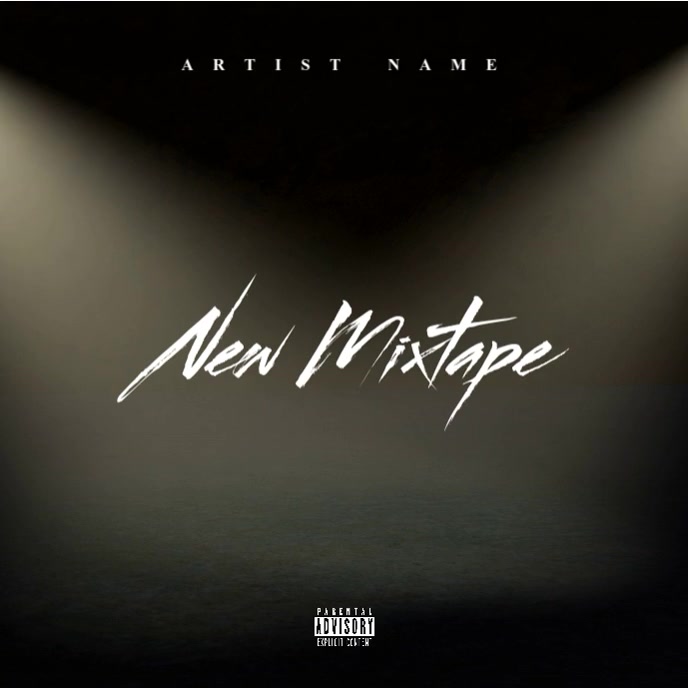 Blank Mixtape Cover Backgrounds