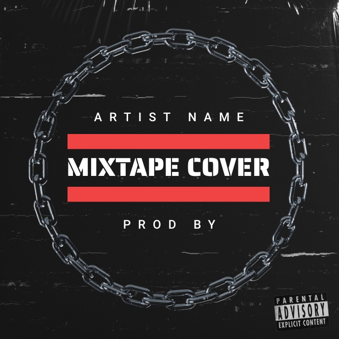 Mixtape Cover Template | PosterMyWall