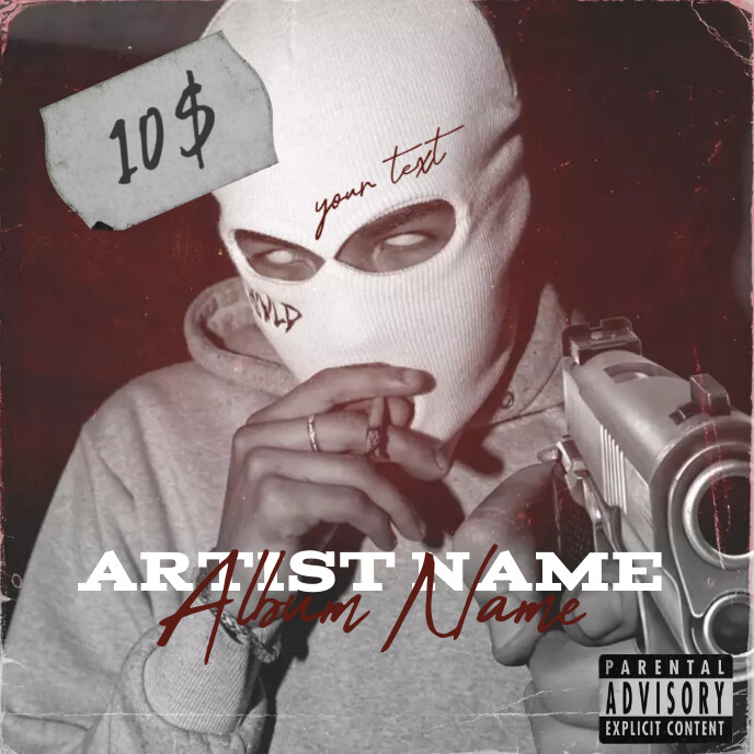 mixtape cover Template | PosterMyWall