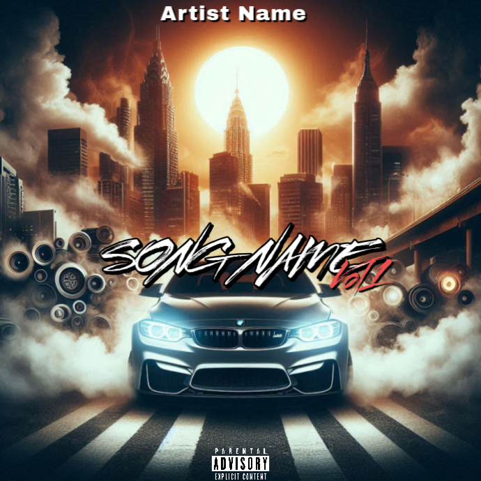 Music Album Cover Album Covers Template | PosterMyWall