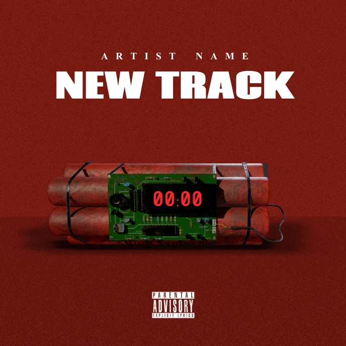 Mixtape Cover Dynamite Template | PosterMyWall