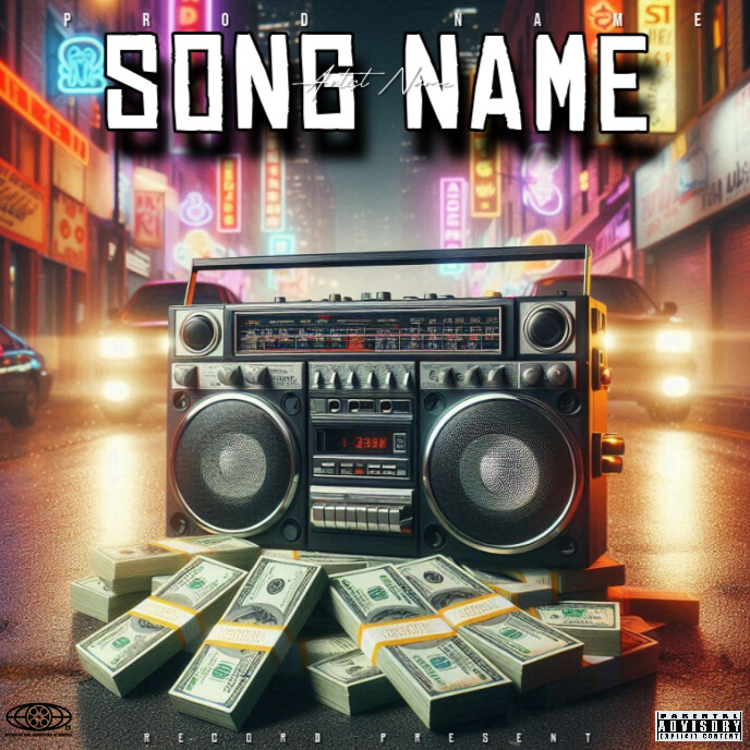 Mixtape cover rap album cover Template | PosterMyWall