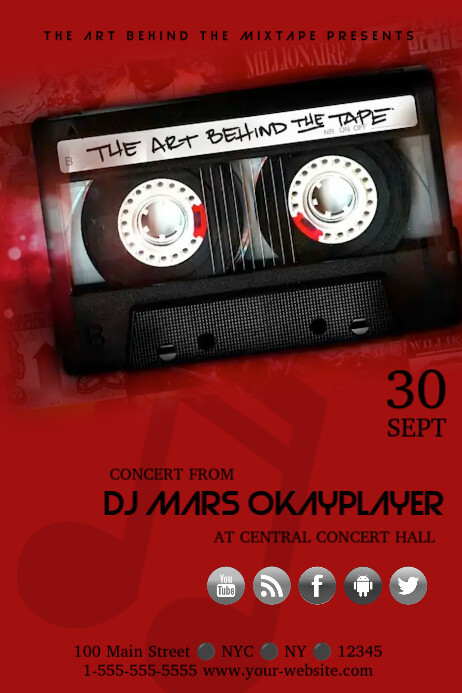 Copy of Mixtape | PosterMyWall