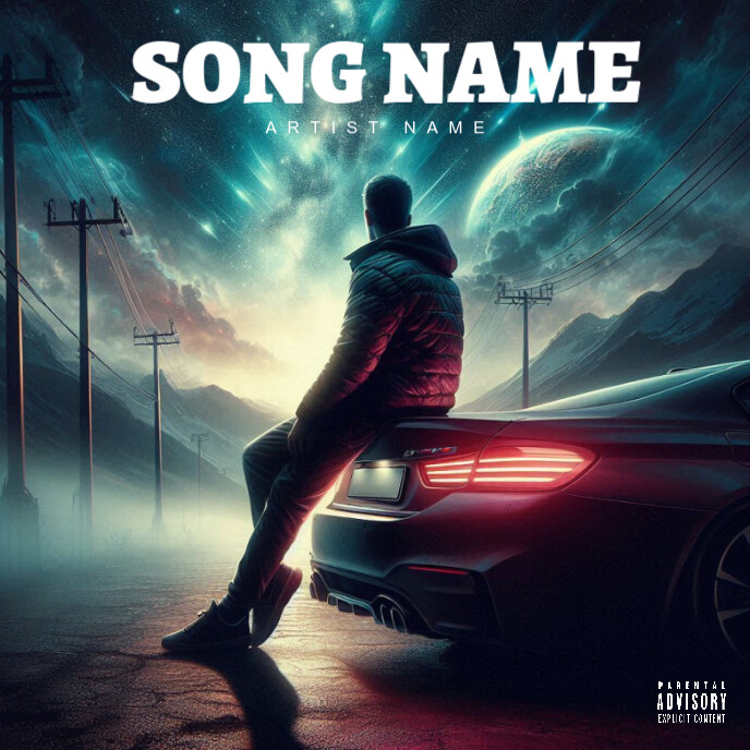 Mixtape Song Album Cover Art Album Cover Template | PosterMyWall