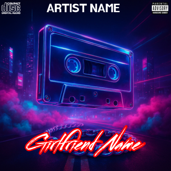 mixtape song album cover Template | PosterMyWall