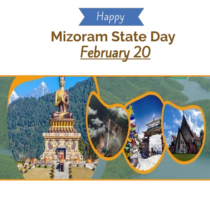mizoram state day Template | PosterMyWall