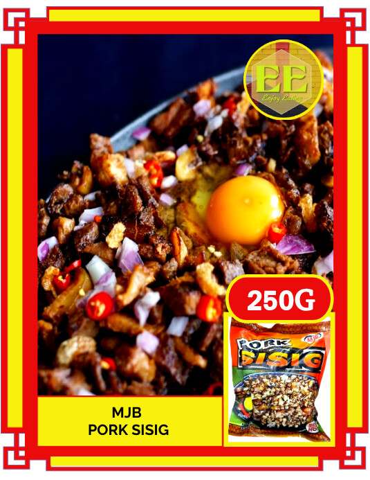 MJB PORK SISIG Template | PosterMyWall