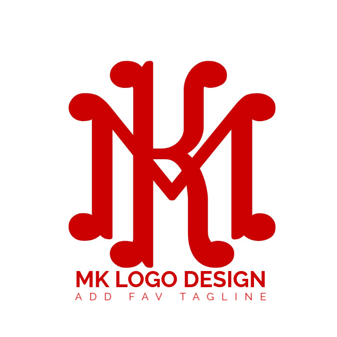 MK LOGO Template | PosterMyWall