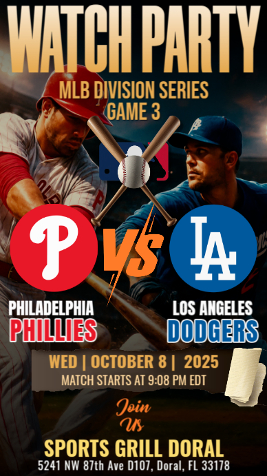 MLB Division Series Game 3 : Philadelphia Phillies vs Los Angeles ...