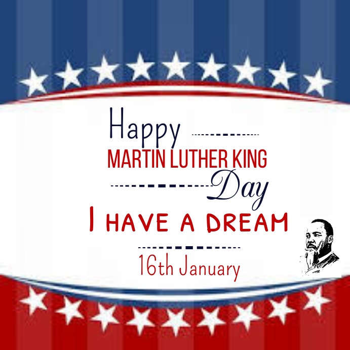 Mlk day, mlk day celebration, mlk Template | PosterMyWall