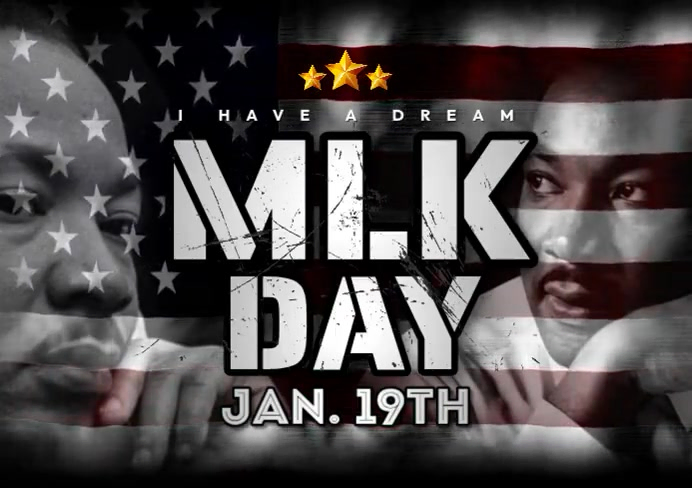 Plantilla de MLK Day Banner Tribute | PosterMyWall