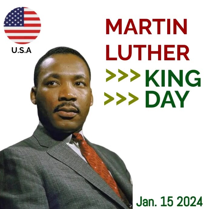 MLK Day celebration flyer Template | PosterMyWall