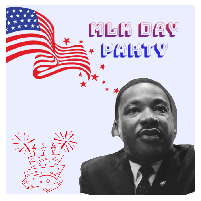 MLK DAY Template | PosterMyWall