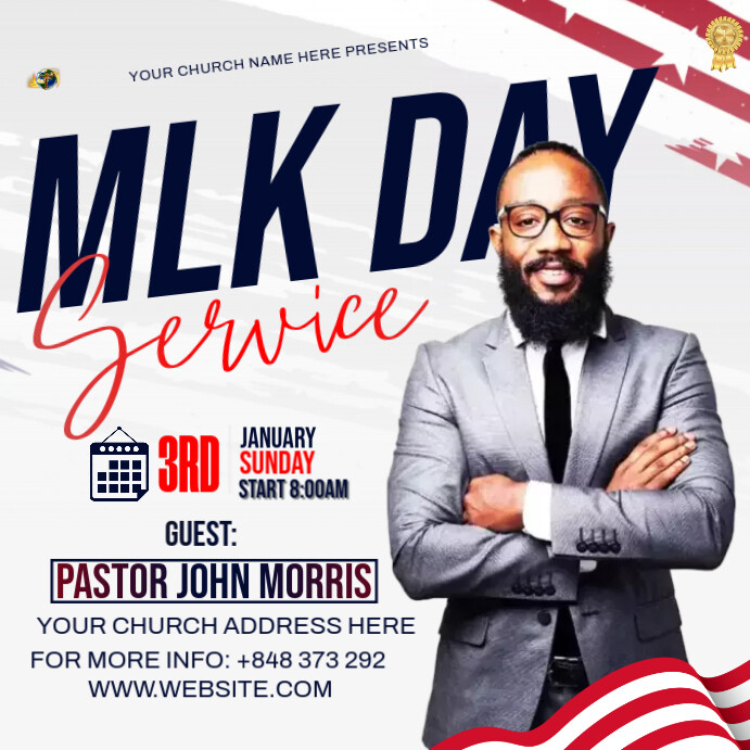MLK Day Template | PosterMyWall