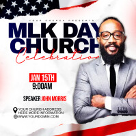 Mlk day Template | PosterMyWall