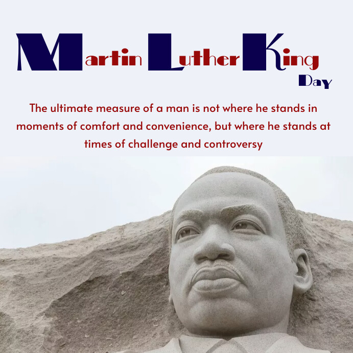 MLK Day Template | PosterMyWall
