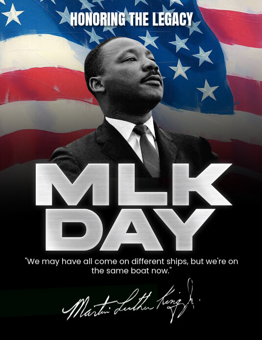 MLK day Template | PosterMyWall